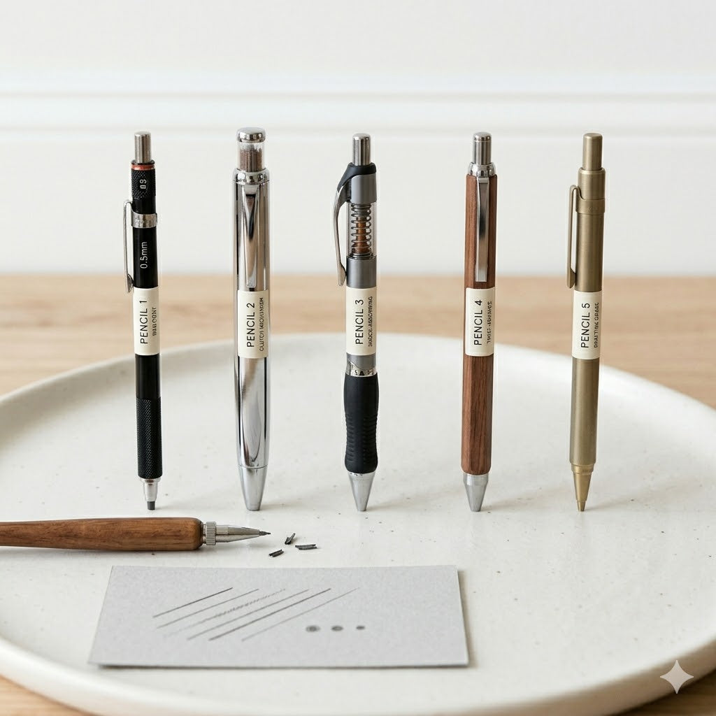 A Guide to the best Mechanical and Clutch Pencils – Inkwell Art Supplies